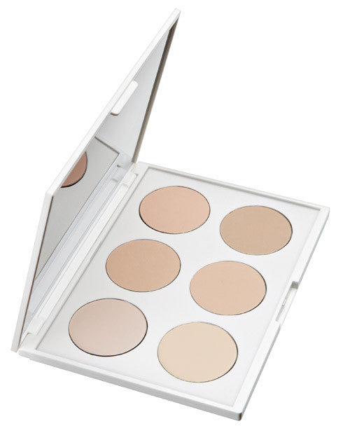 Pressed powder foundation palette store
